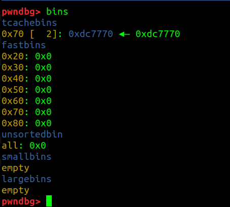 初探libc2.27下的tcache attack | Detective_LFY's Blog